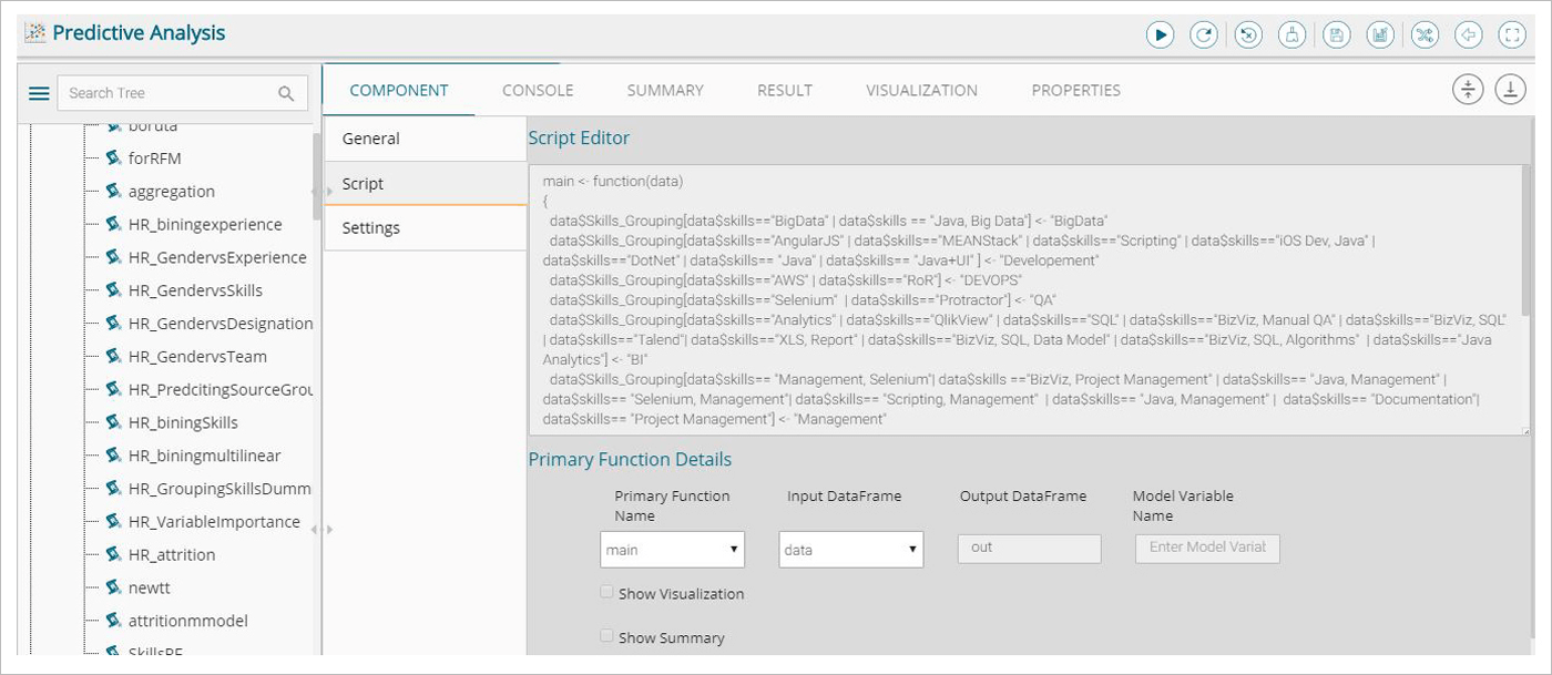 Bdb Predictive Workbench